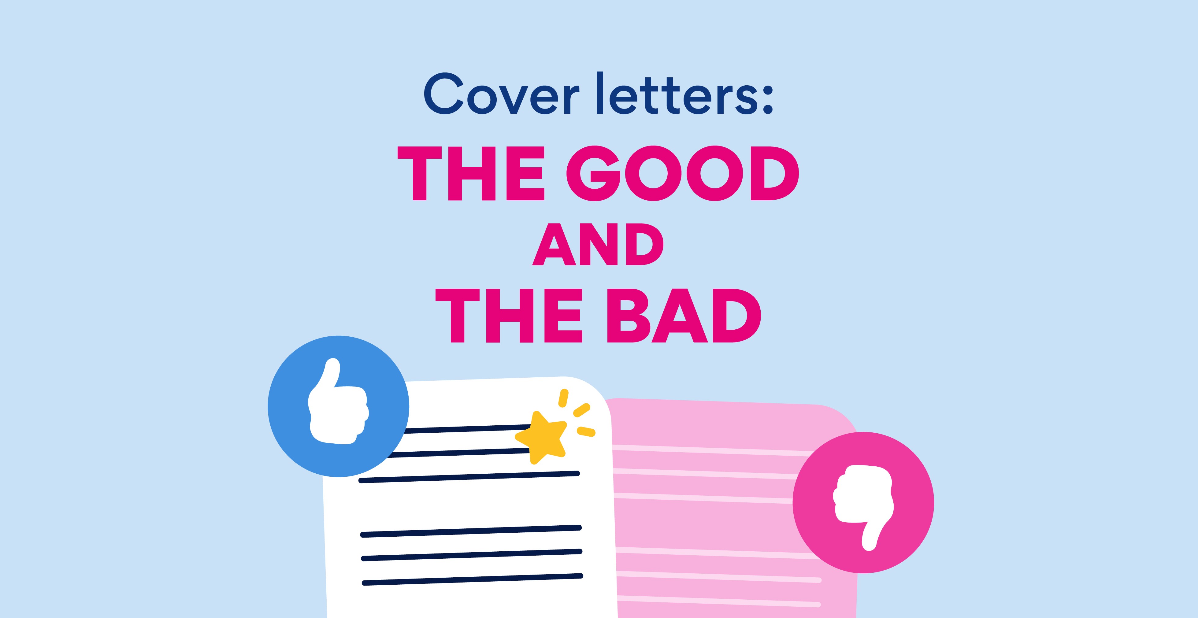 Examples of what makes a good cover letter versus a bad one - SEEK