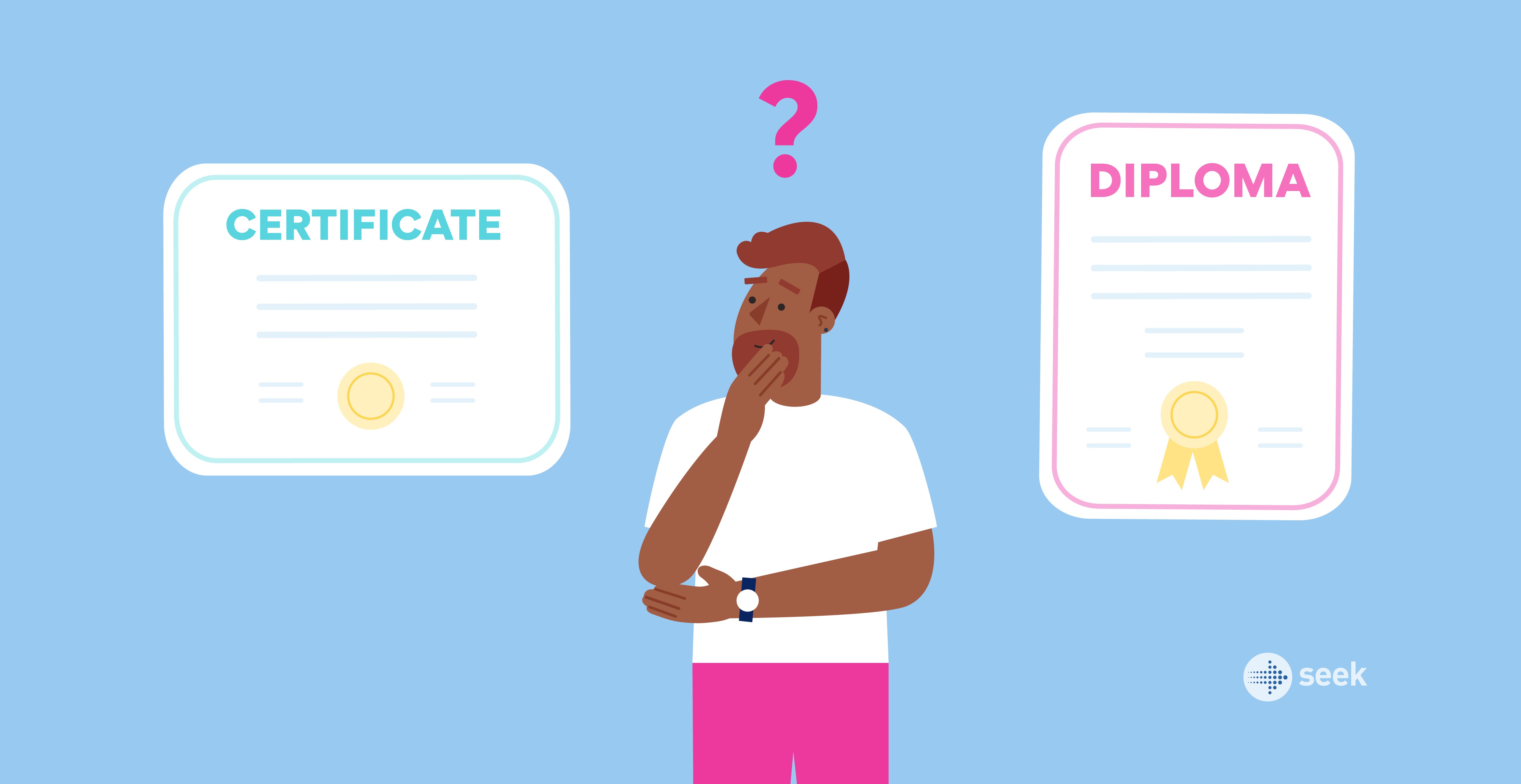 Certificate vs diploma: which one is better? - SEEK
