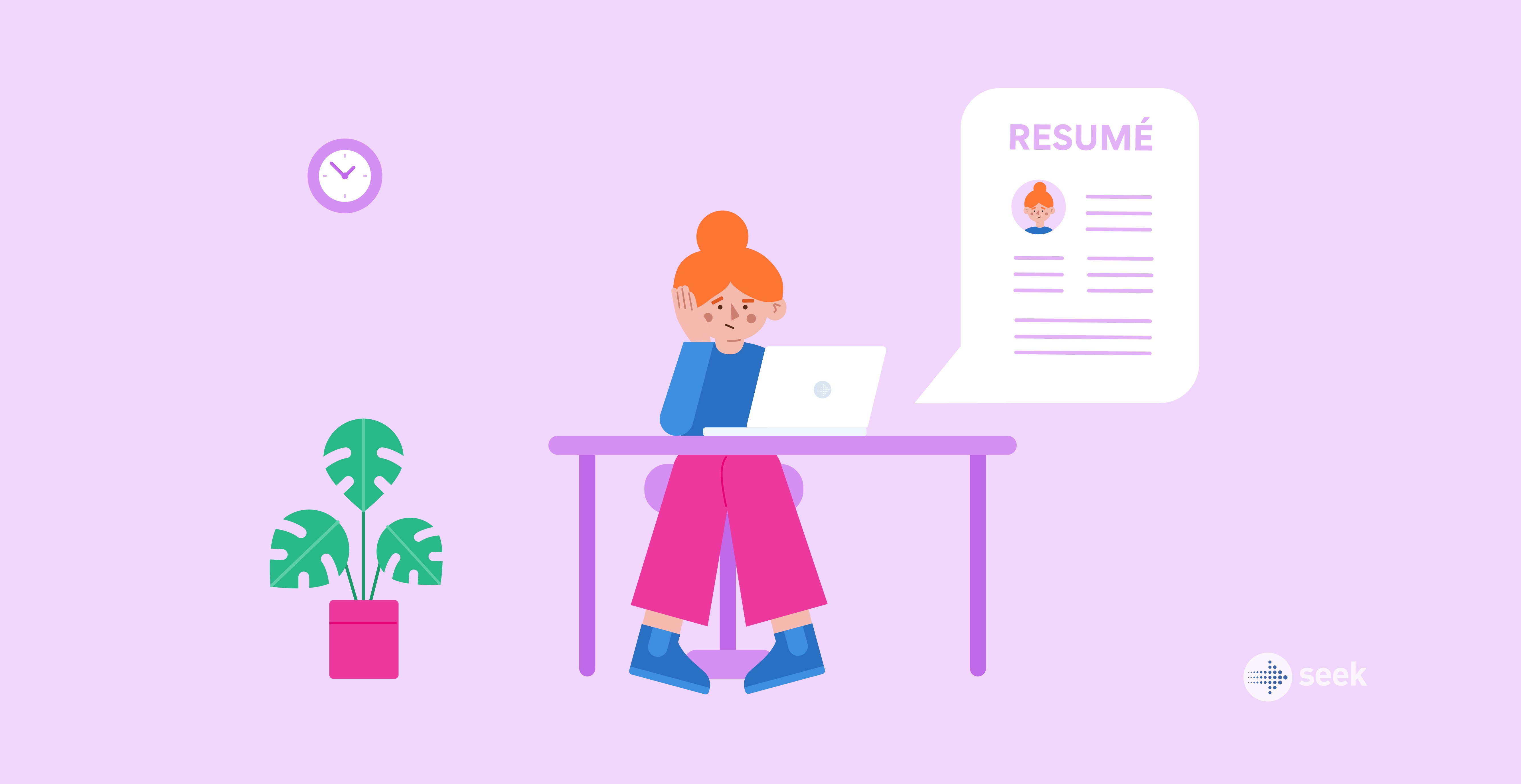 A resumé template for your first job - SEEK