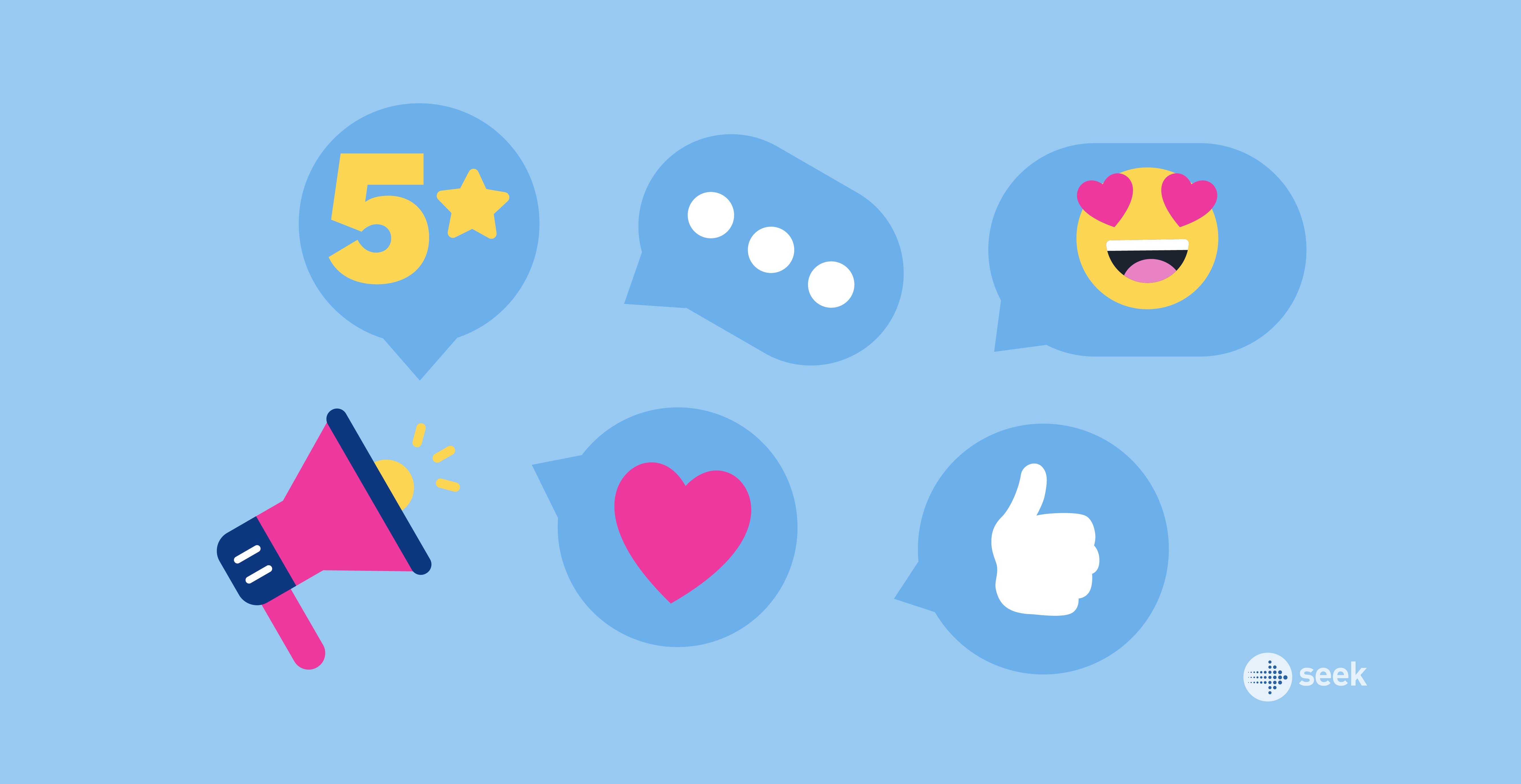 Positive feedback examples to use at work - SEEK