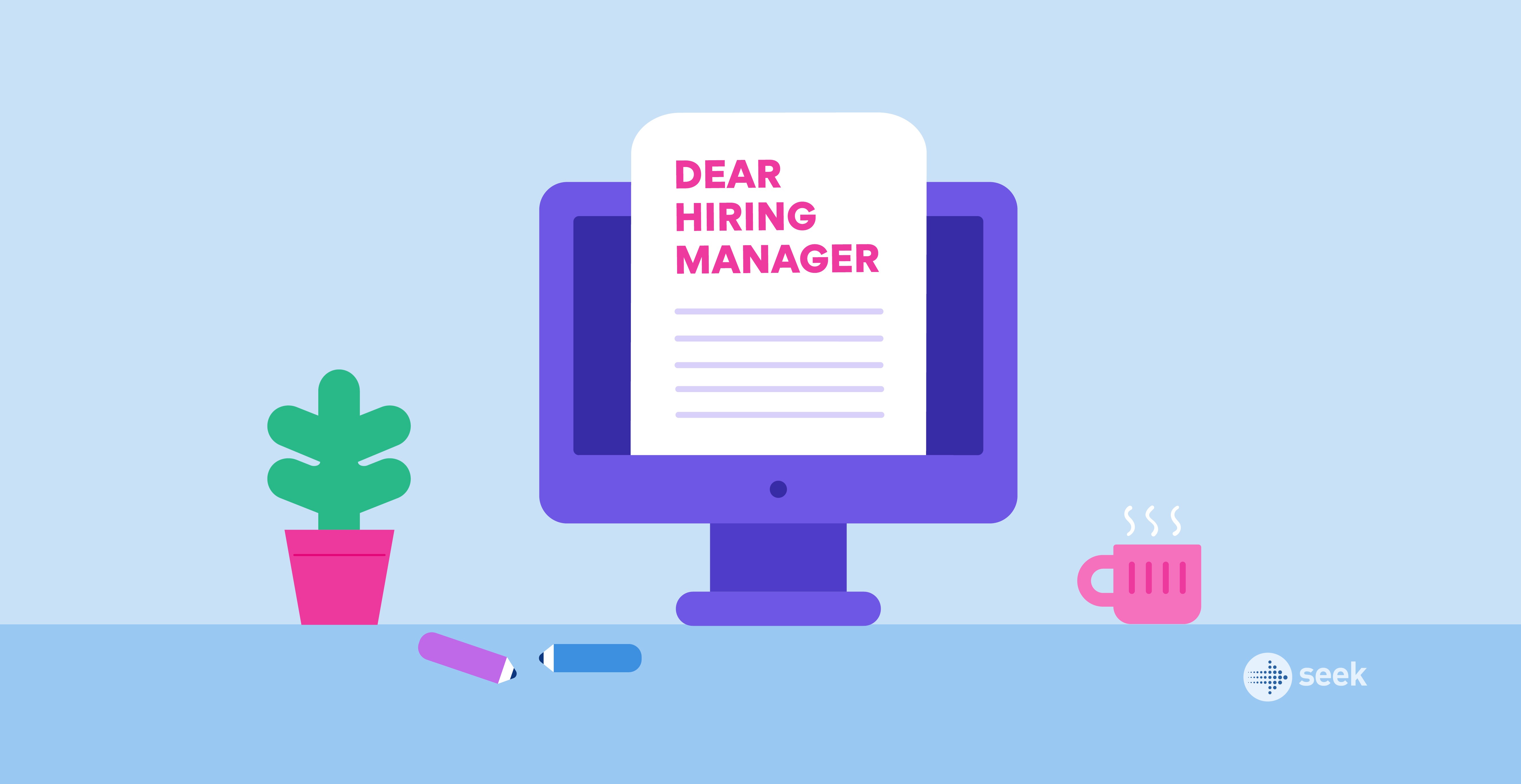 How to write an application letter (with example) - SEEK