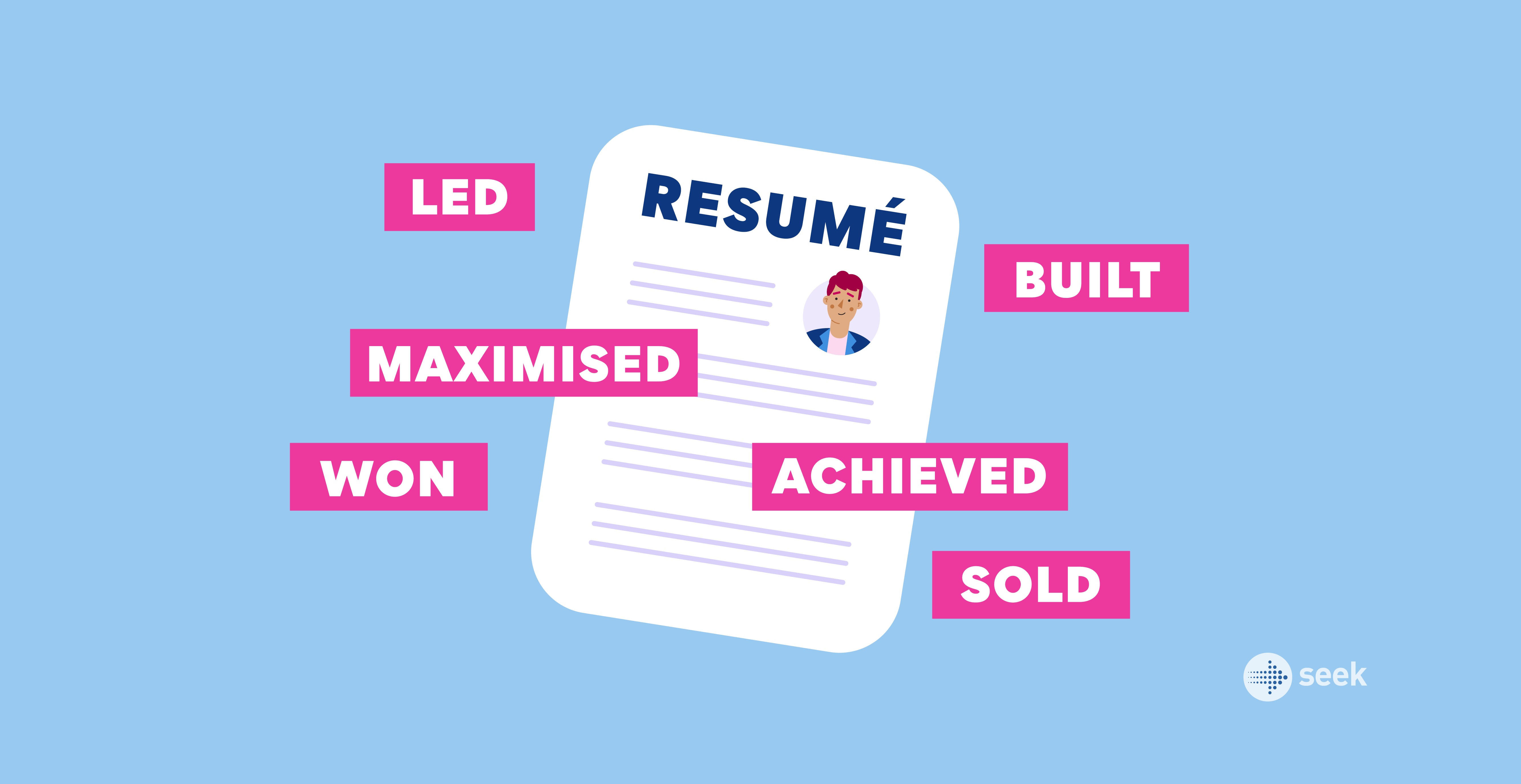 30 action words for resumés - SEEK