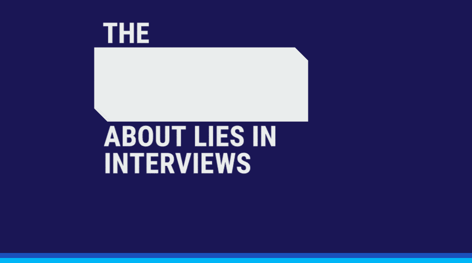 The truth about lies in interviews - we reveal who's most likely to ...